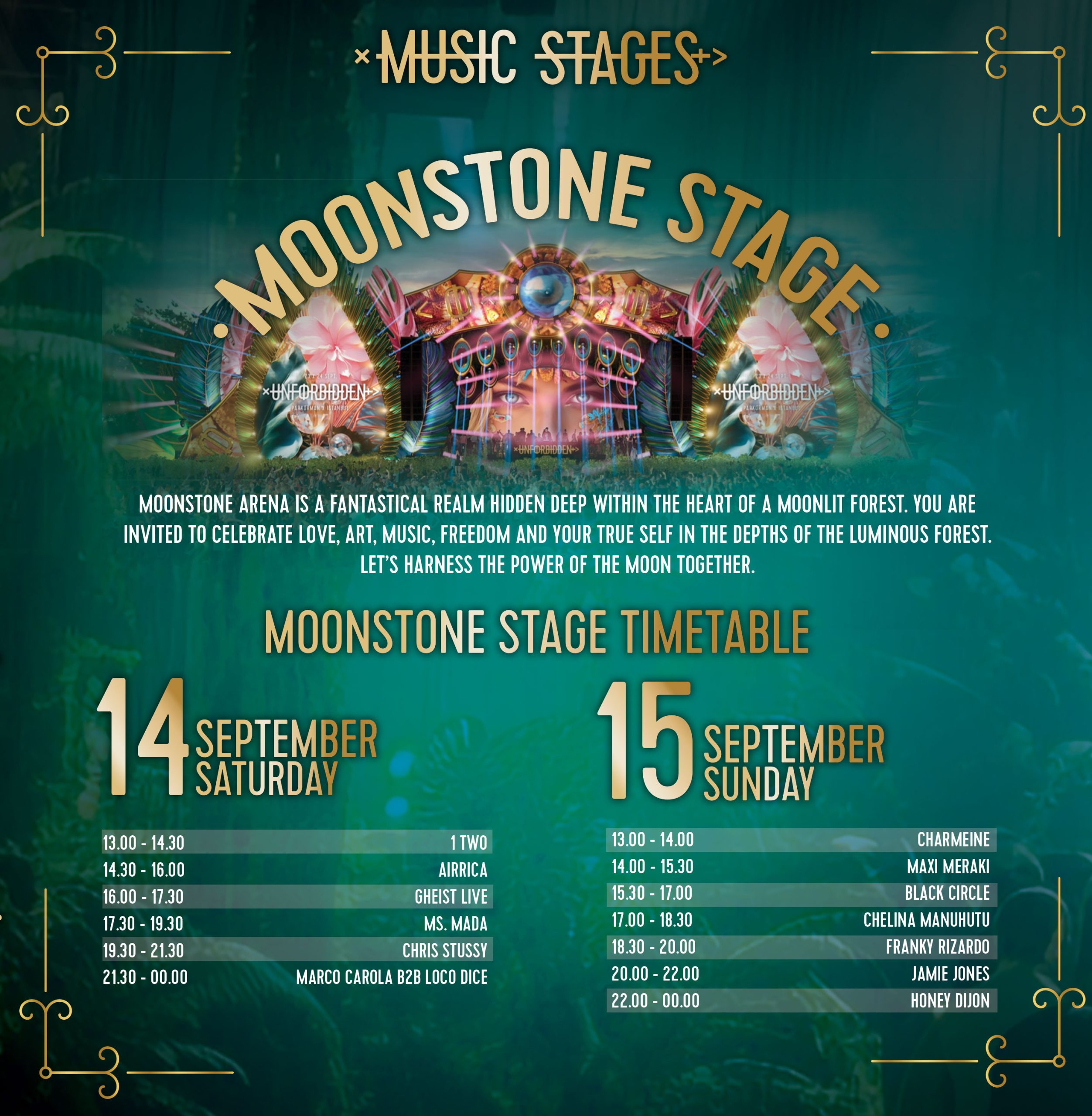 Stages - UNFORBIDDEN FESTIVAL